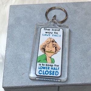 Vintage | Accessories | Vintage 8s Nwot Deadstock Hilarious Keychain ...